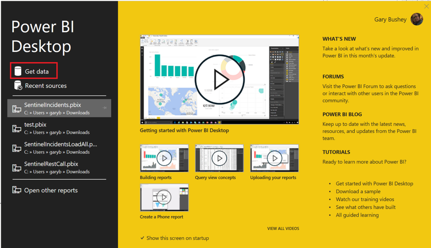 Azure Sentinel Incidents in PowerBI – Yet Another Security Blog